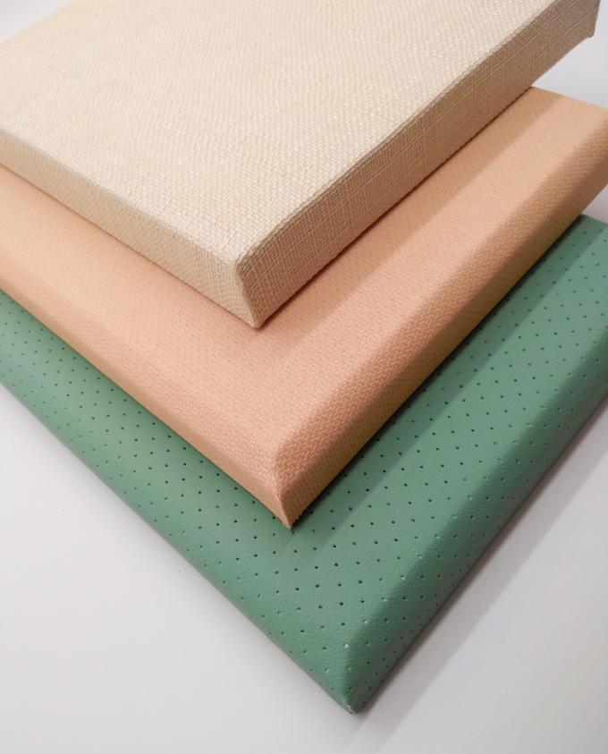 Office Ceiling Fabric Wrapped Acoustic Panel Board Fireproof Noise ...